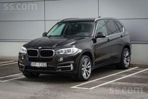 Brown BMW X5 2017 in Riga, with an engine capacity of 3.00 L and mileage of 244 thousand km for 17500 €, photo  on AUTOMOTO.COM.LV