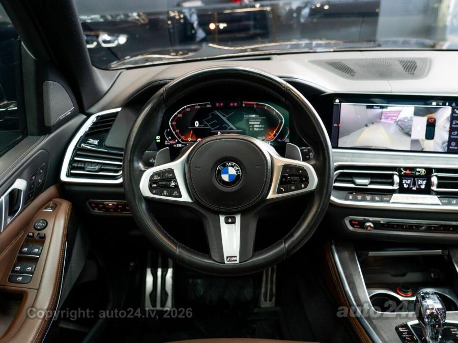 Brown BMW X5 2019 in Tallinn, with an engine capacity of 3.00 L and mileage of 74 thousand km for 55900 €, photo 5 on AUTOMOTO.COM.LV