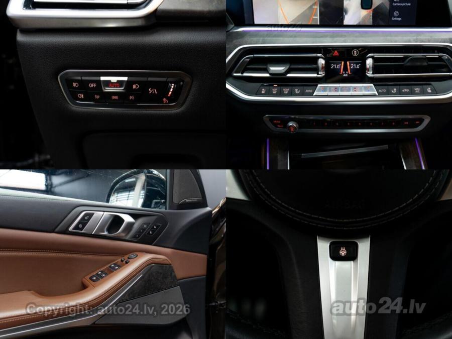 Brown BMW X5 2019 in Tallinn, with an engine capacity of 3.00 L and mileage of 74 thousand km for 55900 €, photo 11 on AUTOMOTO.COM.LV