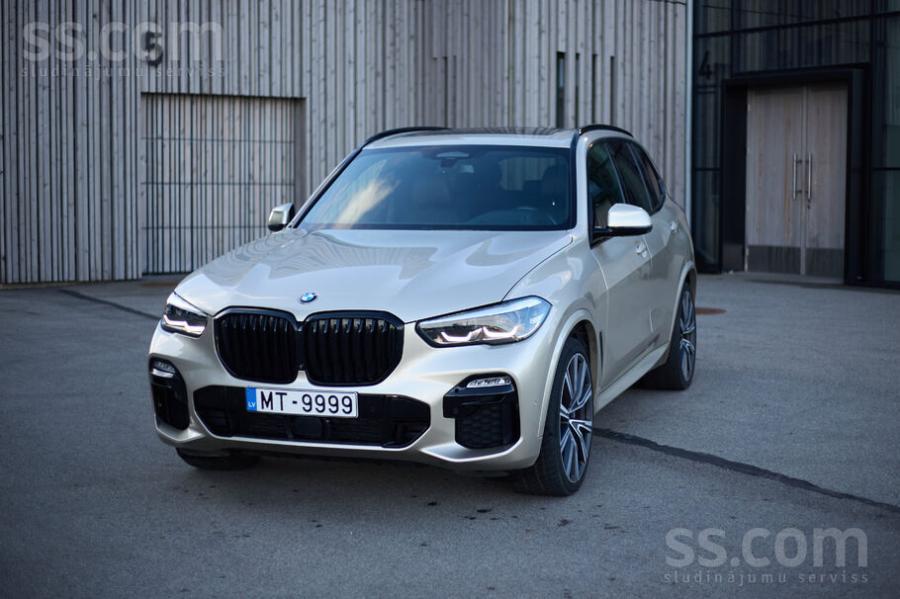 Brown BMW X5 2019 in Riga, with an engine capacity of 3.00 L and mileage of 82 thousand km for 50850 €, photo 4 on AUTOMOTO.COM.LV
