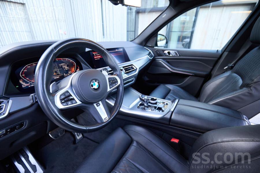 Brown BMW X5 2019 in Riga, with an engine capacity of 3.00 L and mileage of 82 thousand km for 50850 €, photo 18 on AUTOMOTO.COM.LV