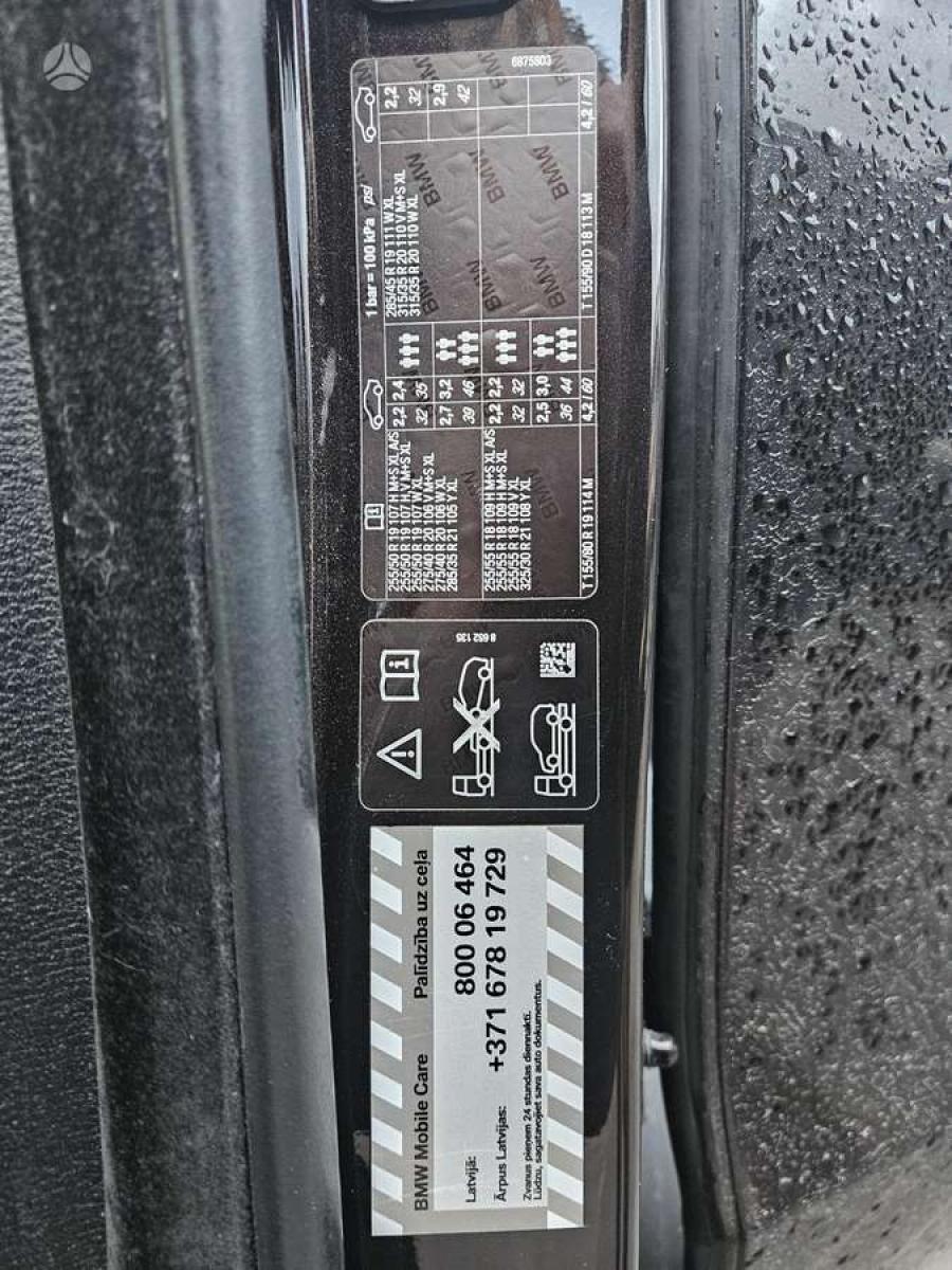 Brūns BMW X5 2019 Ukmergė, ar dzinēja tilpumu 2.99 L un nobraukumu 193 tūkst. km par 26000 €, foto 6 vietnē AUTOMOTO.COM.LV
