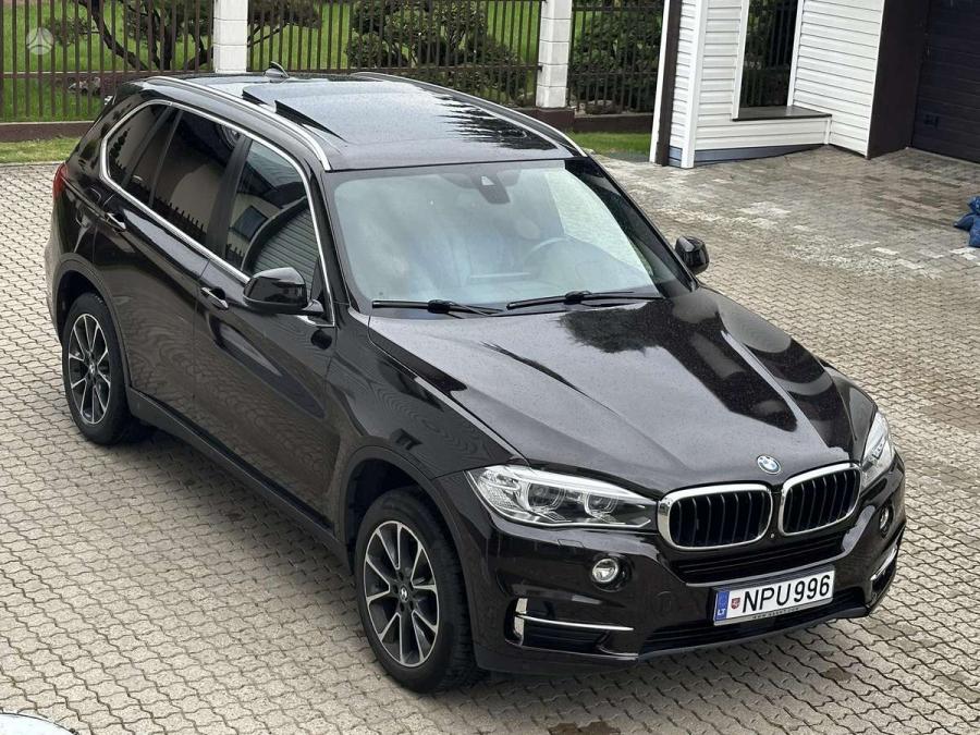 Brūns BMW X5 2016 Kauņa, ar dzinēja tilpumu 2.00 L un nobraukumu 200 tūkst. km par 17999 €, foto 1 vietnē AUTOMOTO.COM.LV
