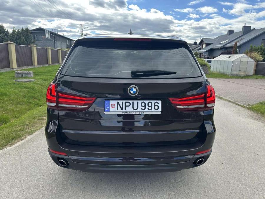 Brūns BMW X5 2016 Kauņa, ar dzinēja tilpumu 2.00 L un nobraukumu 200 tūkst. km par 17999 €, foto 9 vietnē AUTOMOTO.COM.LV