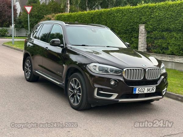 Brown BMW X5 2014 in Tallinn, with an engine capacity of 3.00 L and mileage of 180 thousand km for 19800 €, photo 1 on AUTOMOTO.COM.LV