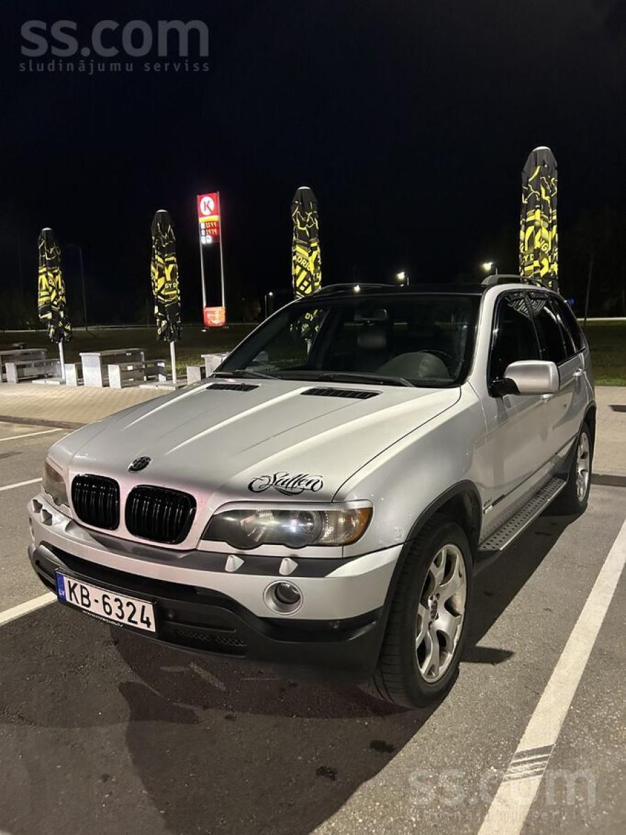 BMW X5 2001 Rīga, ar dzinēja tilpumu 3.00 L un nobraukumu 392 tūkst. km par 3500 €, foto 1 vietnē AUTOMOTO.COM.LV