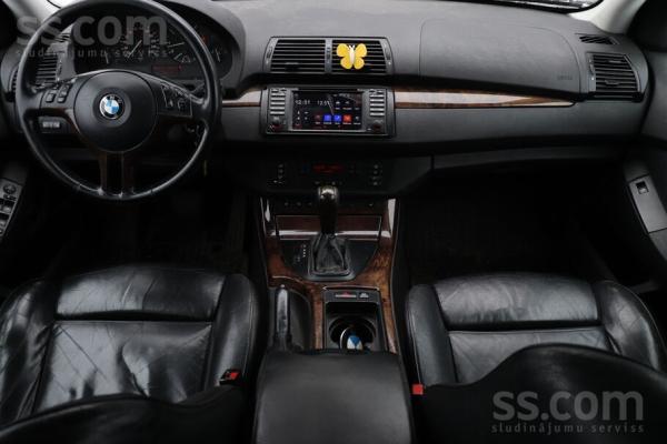 BMW X5 2002 in Valmiera, with an engine capacity of 3.00 L and mileage of 0 thousand km for 2300 €, photo 9 on AUTOMOTO.COM.LV