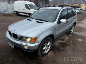 BMW X5 2002 Daugavpils, ar dzinēja tilpumu 3.00 L un nobraukumu 339 tūkst. km par 3250 €, foto  vietnē AUTOMOTO.COM.LV