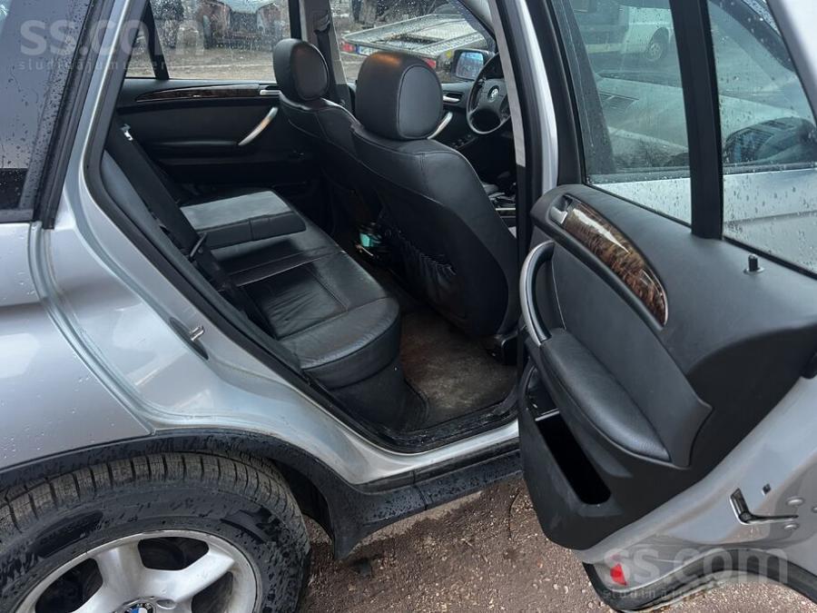 BMW X5 2002 in Daugavpils, with an engine capacity of 3.00 L and mileage of 339 thousand km for 3250 €, photo 8 on AUTOMOTO.COM.LV