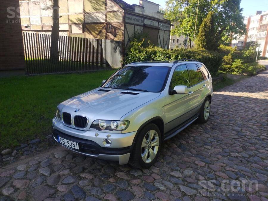 BMW X5 2003 in Riga, with an engine capacity of 3.00 L and mileage of 302 thousand km for 10190 €, photo 1 on AUTOMOTO.COM.LV