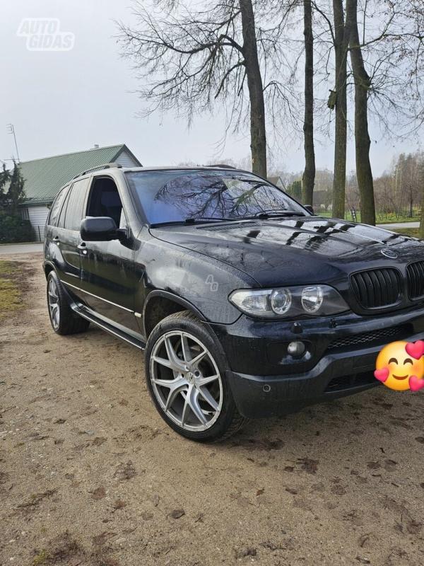 BMW X5 2003 Panevēža, ar dzinēja tilpumu 3.00 L un nobraukumu 335 tūkst. km par 4400 €, foto 1 vietnē AUTOMOTO.COM.LV