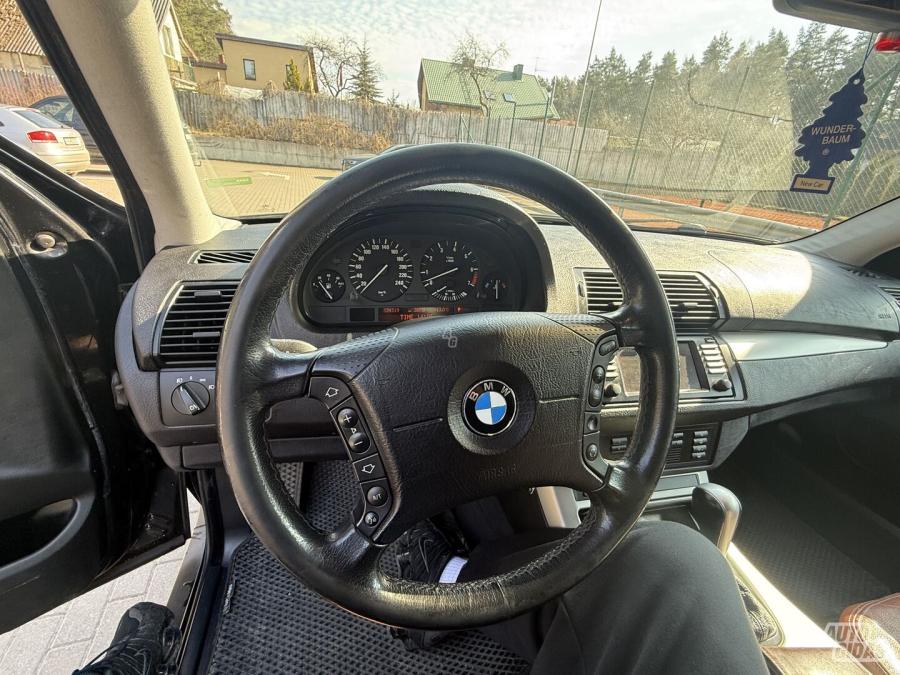 BMW X5 2003 Viļņa, ar dzinēja tilpumu 3.00 L un nobraukumu 330 tūkst. km par 2500 €, foto 15 vietnē AUTOMOTO.COM.LV