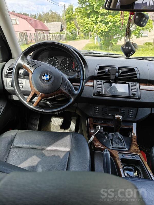 BMW X5 2003 in Kraslava, with an engine capacity of 3.00 L and mileage of 286 thousand km for 4500 €, photo 7 on AUTOMOTO.COM.LV