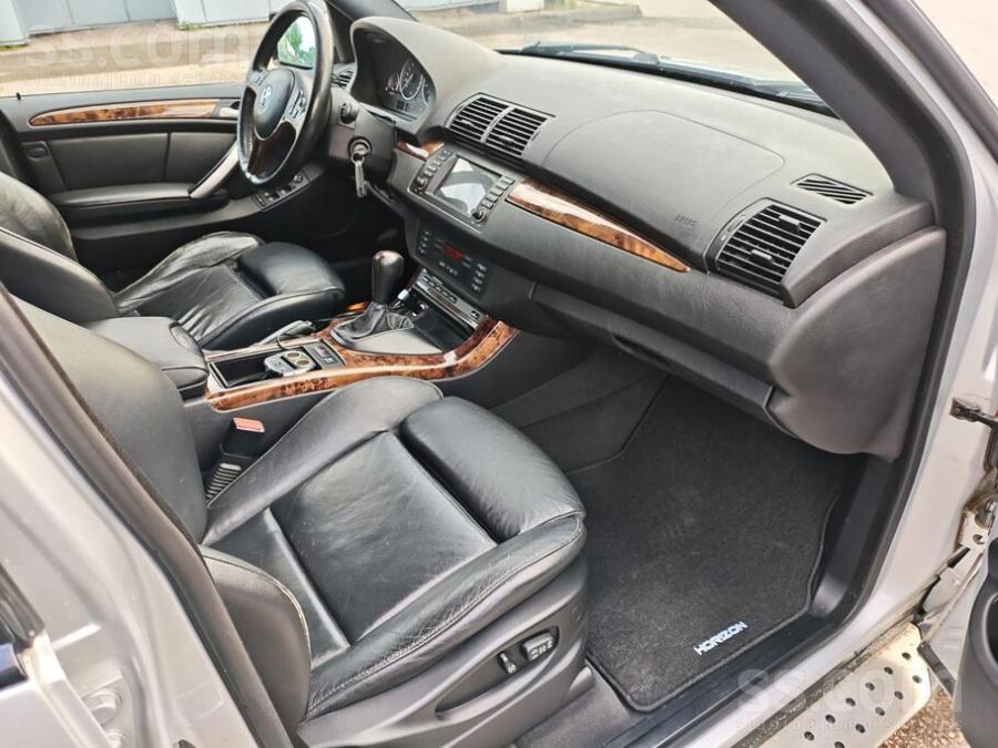BMW X5 2003 Daugavpils, ar dzinēja tilpumu 3.00 L un nobraukumu 350 tūkst. km par 3400 €, foto 8 vietnē AUTOMOTO.COM.LV