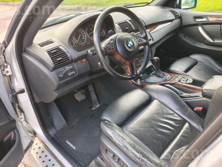 BMW X5 2003 Daugavpils, ar dzinēja tilpumu 3.00 L un nobraukumu 350 tūkst. km par 3400 €, foto 10 vietnē AUTOMOTO.COM.LV