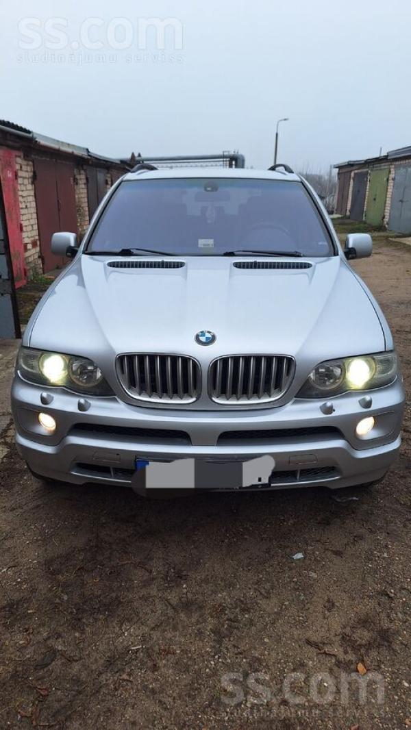 BMW X5 2004 in Daugavpils, with an engine capacity of 3.00 L and mileage of 347 thousand km for 5500 €, photo 1 on AUTOMOTO.COM.LV