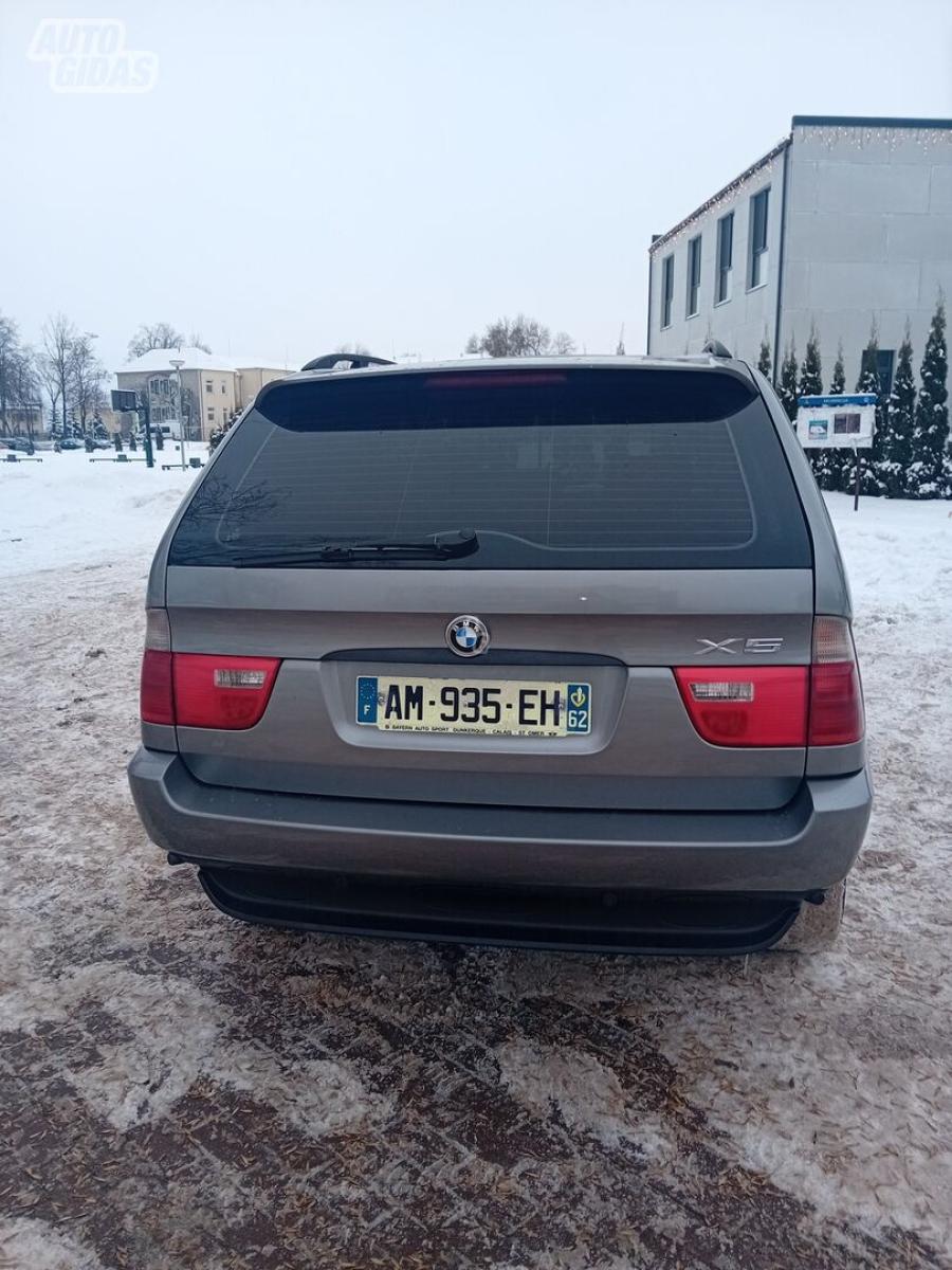 BMW X5 2004 in Vilnius, with an engine capacity of 3.00 L and mileage of 406 thousand km for 5400 €, photo 4 on AUTOMOTO.COM.LV