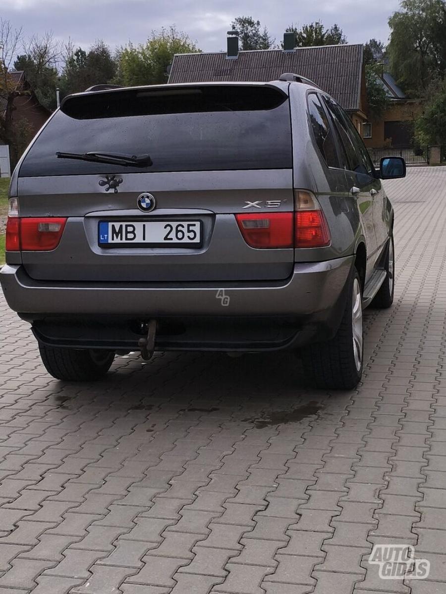 BMW X5 2004 Pabradė, ar dzinēja tilpumu 3.00 L un nobraukumu 600 tūkst. km par 4200 €, foto 4 vietnē AUTOMOTO.COM.LV