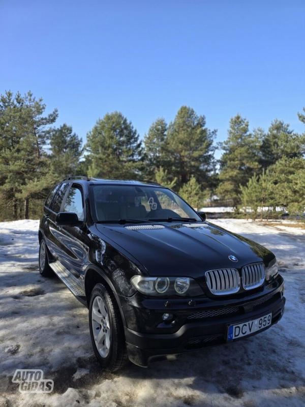 BMW X5 2004 in Vilnius, with an engine capacity of 3.00 L and mileage of 390 thousand km for 4000 €, photo 3 on AUTOMOTO.COM.LV