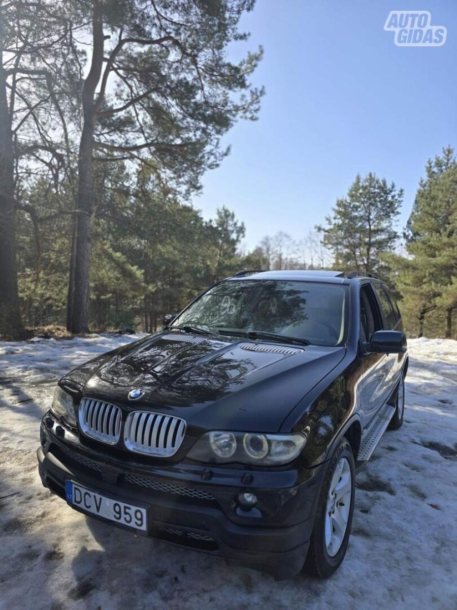 BMW X5 2004 in Vilnius, with an engine capacity of 3.00 L and mileage of 390 thousand km for 4000 €, photo 6 on AUTOMOTO.COM.LV