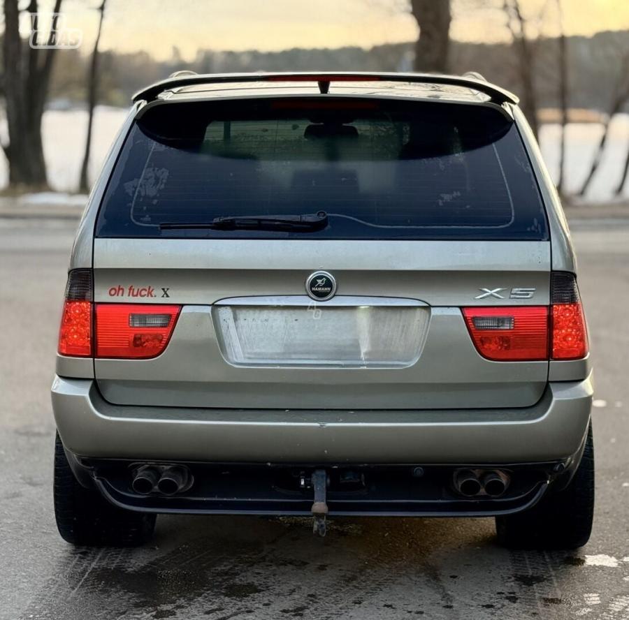 BMW X5 2004 in Vilnius, with an engine capacity of 4.40 L and mileage of 380 thousand km for 4550 €, photo 5 on AUTOMOTO.COM.LV