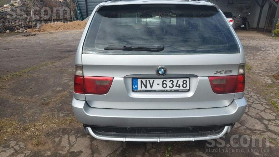 BMW X5 2004 in Preili, with an engine capacity of 3.00 L and mileage of 374 thousand km for 5000 €, photo 4 on AUTOMOTO.COM.LV