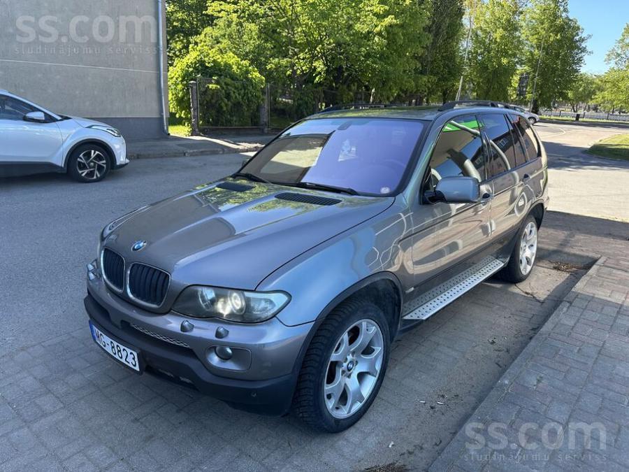 BMW X5 2004 Liepāja, ar dzinēja tilpumu 3.00 L un nobraukumu 410 tūkst. km par 4850 €, foto 1 vietnē AUTOMOTO.COM.LV