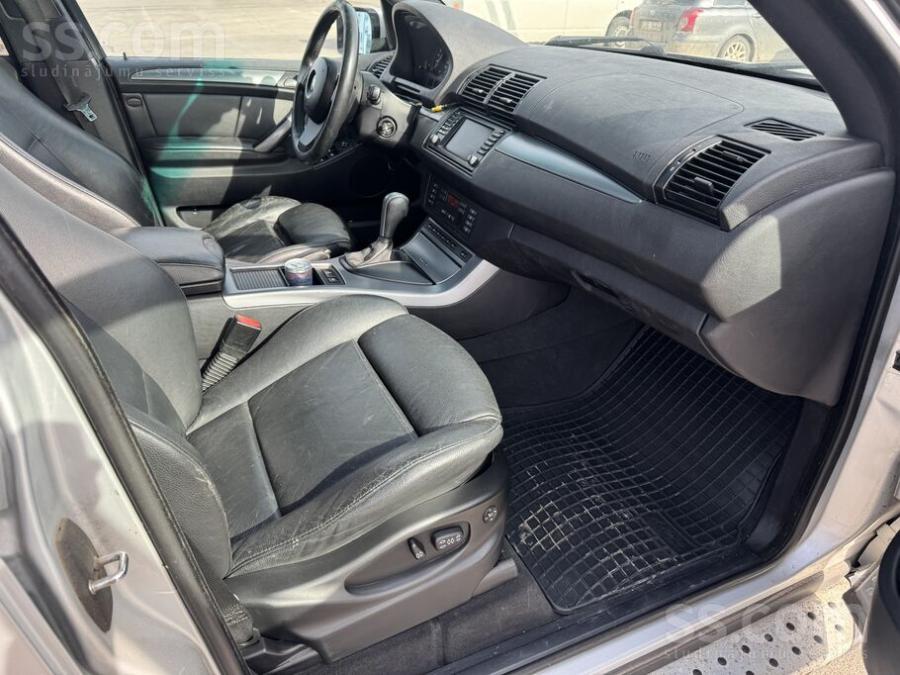 BMW X5 2004 in Jelgava, with an engine capacity of 3.00 L and mileage of 237 thousand km for 3990 €, photo 10 on AUTOMOTO.COM.LV