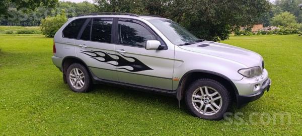 BMW X5 2004 in Valmiera, with an engine capacity of 3.00 L and mileage of 285 thousand km for 5450 €, photo 1 on AUTOMOTO.COM.LV