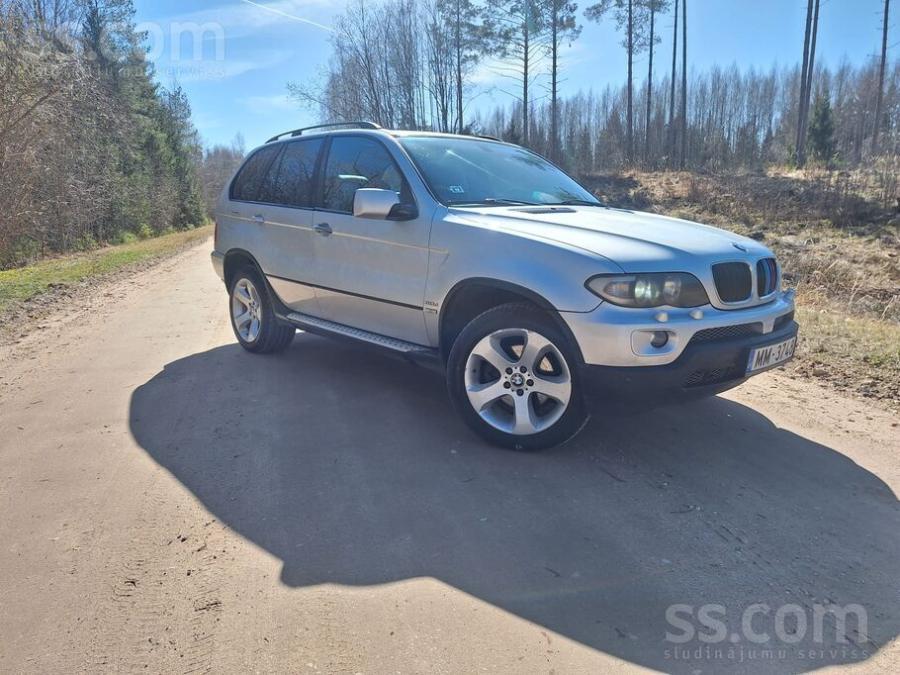 BMW X5 2005 in Valka, with an engine capacity of 3.00 L and mileage of 423 thousand km for 4490 €, photo 1 on AUTOMOTO.COM.LV