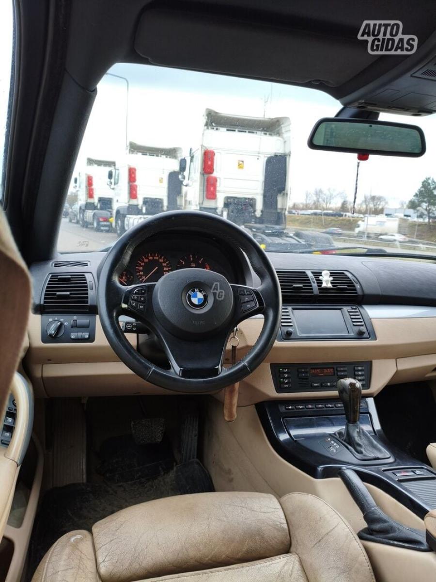 BMW X5 2005 Viļņa, ar dzinēja tilpumu 3.00 L un nobraukumu 398 tūkst. km par 3700 €, foto 7 vietnē AUTOMOTO.COM.LV