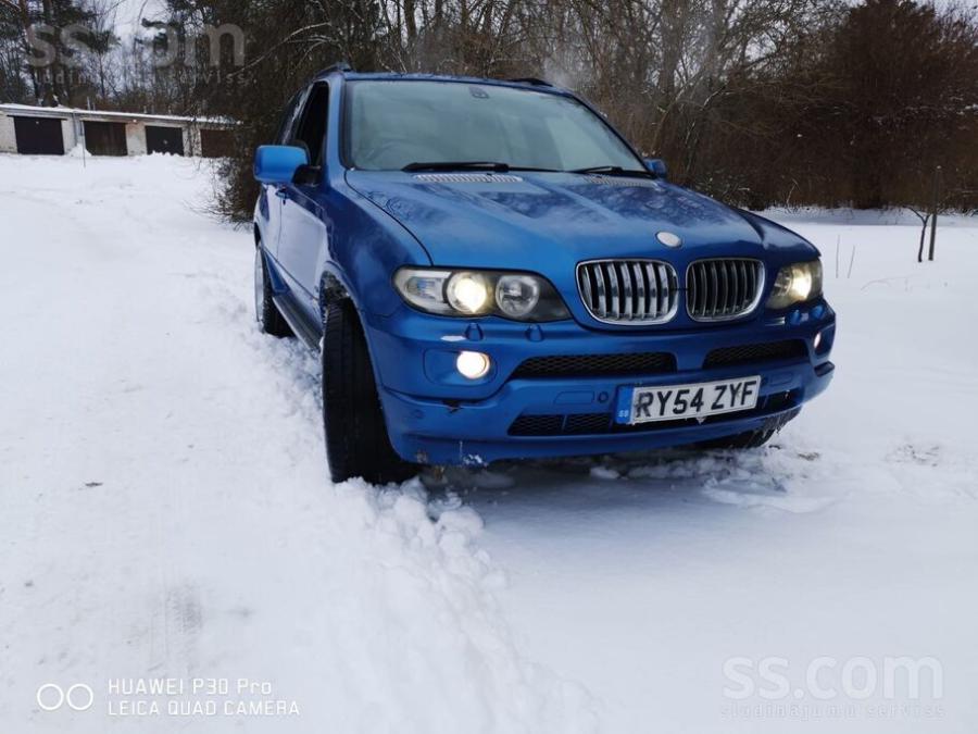 BMW X5 2005 in Riga, with an engine capacity of 4.40 L and mileage of 150 thousand km for 2100 €, photo 5 on AUTOMOTO.COM.LV