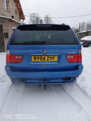 BMW X5 2005 in Riga, with an engine capacity of 4.40 L and mileage of 150 thousand km for 2100 €, photo 6 on AUTOMOTO.COM.LV