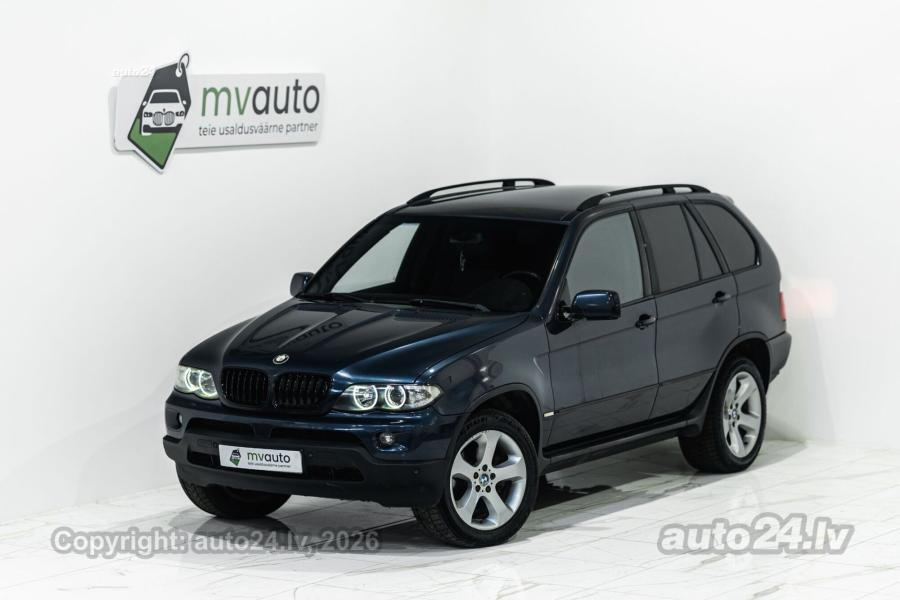 BMW X5 2005 Tallina, ar dzinēja tilpumu 3.00 L un nobraukumu 355 tūkst. km par 5990 €, foto 1 vietnē AUTOMOTO.COM.LV