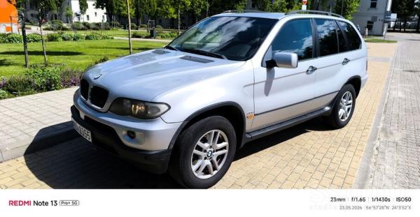 BMW X5 2005 in Riga, with an engine capacity of 3.00 L and mileage of 369 thousand km for 5250 €, photo 1 on AUTOMOTO.COM.LV