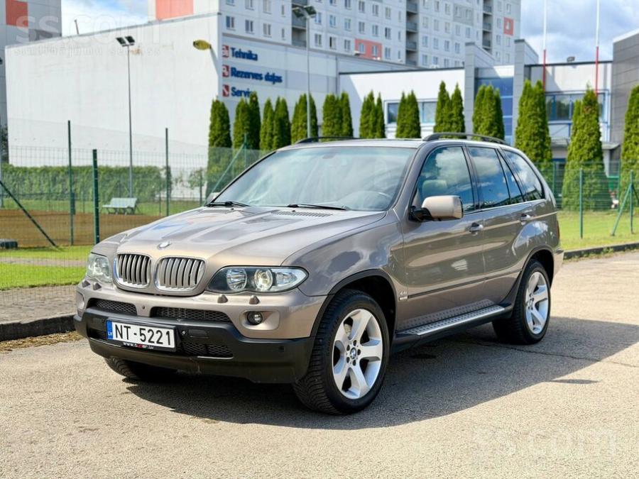 BMW X5 2005 in Riga, with an engine capacity of 4.40 L and mileage of 311 thousand km for 5900 €, photo 1 on AUTOMOTO.COM.LV