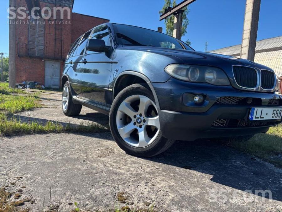 BMW X5 2005 in Kuldiga, with an engine capacity of 3.00 L and mileage of 318 thousand km for 3000 €, photo 1 on AUTOMOTO.COM.LV