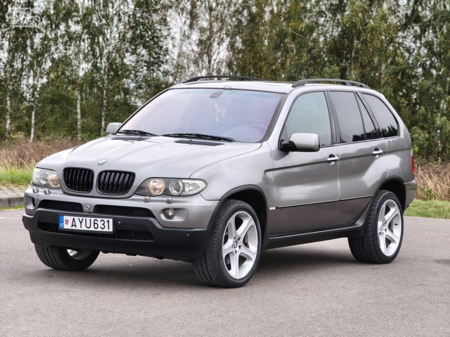 BMW X5 2005 in Vilnius, with an engine capacity of 3.00 L and mileage of 344 thousand km for 3800 €, photo 1 on AUTOMOTO.COM.LV