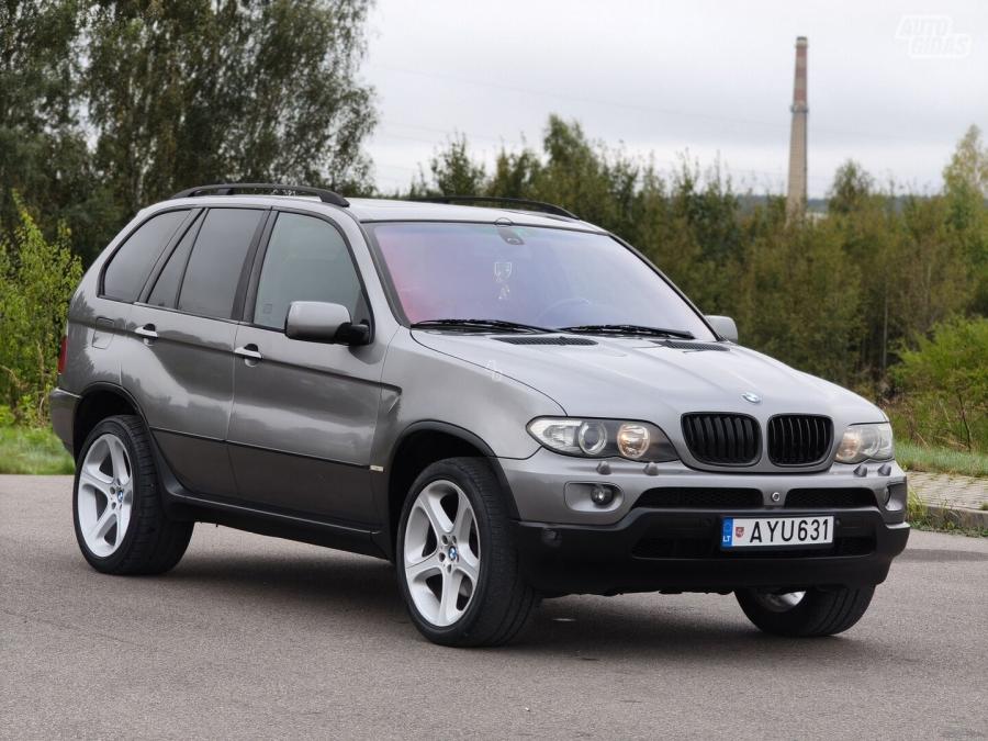 BMW X5 2005 in Vilnius, with an engine capacity of 3.00 L and mileage of 344 thousand km for 3800 €, photo 3 on AUTOMOTO.COM.LV
