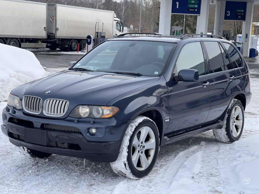 BMW X5 2006 in Radviliskis, with an engine capacity of 4.40 L and mileage of 195 thousand km for 2900 €, photo 6 on AUTOMOTO.COM.LV