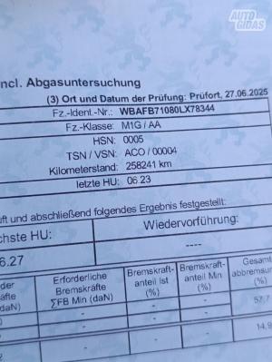 BMW X5 2006 Marijampole, ar dzinēja tilpumu 3.00 L un nobraukumu 305 tūkst. km par 4250 €, foto 36 vietnē AUTOMOTO.COM.LV