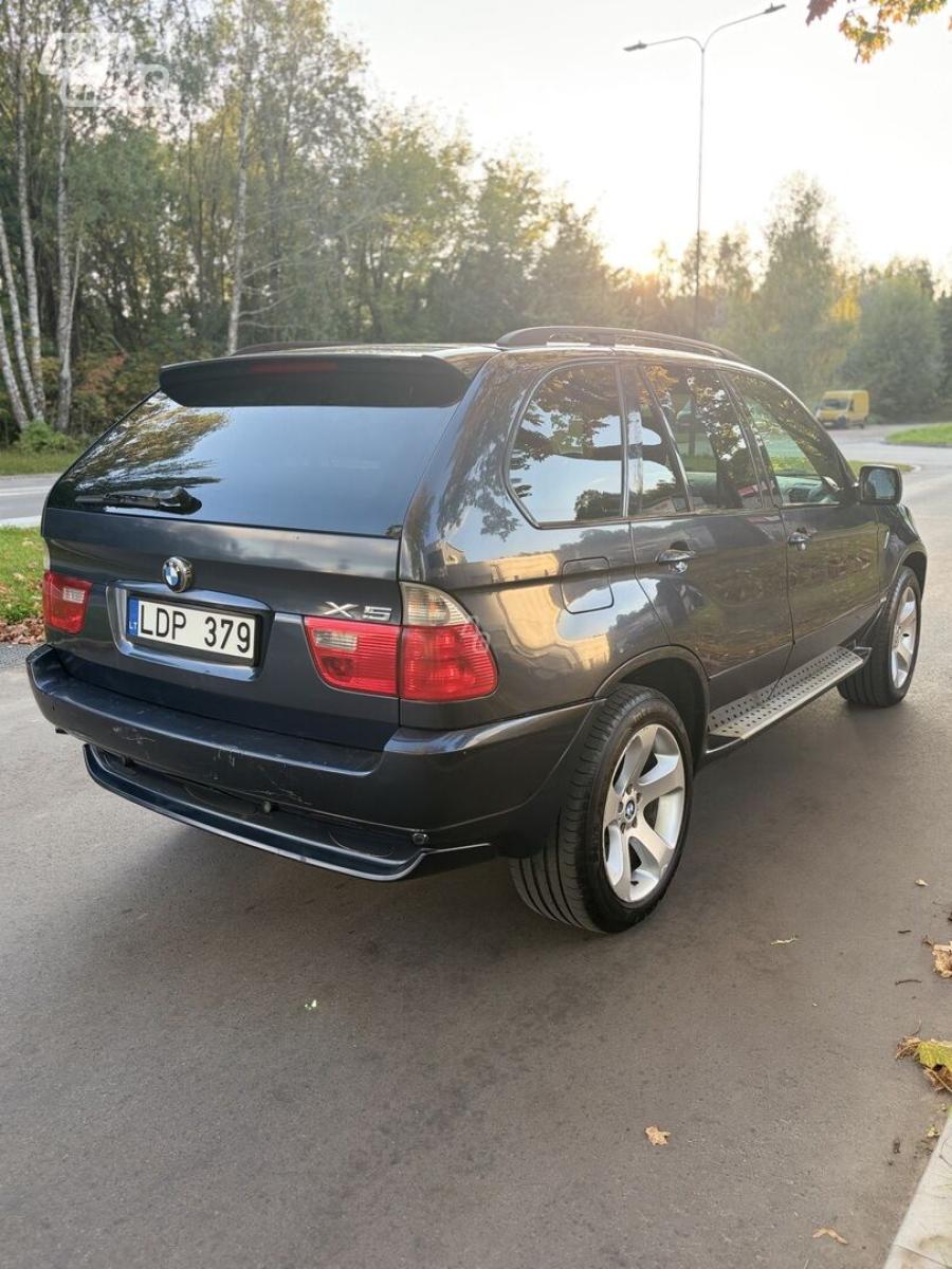 BMW X5 2006 in Vilnius, with an engine capacity of 3.00 L and mileage of 331 thousand km for 3100 €, photo 5 on AUTOMOTO.COM.LV