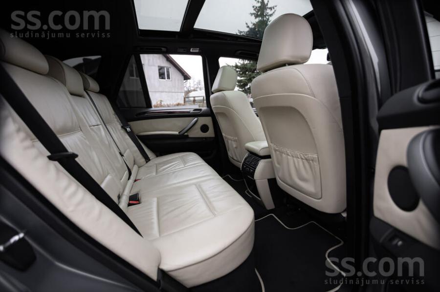 BMW X5 2007 in Jelgava, with an engine capacity of 3.00 L and mileage of 0 thousand km for 7700 €, photo 11 on AUTOMOTO.COM.LV