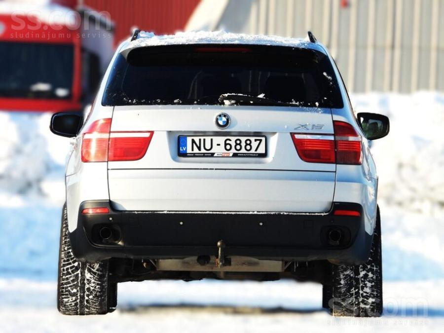 BMW X5 2007 Rīga, ar dzinēja tilpumu 3.00 L un nobraukumu 303 tūkst. km par 8990 €, foto 6 vietnē AUTOMOTO.COM.LV