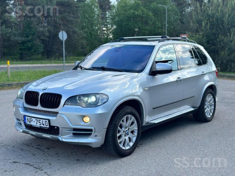 BMW X5 2007 in Riga, with an engine capacity of 3.00 L and mileage of 406 thousand km for 8500 €, photo 1 on AUTOMOTO.COM.LV