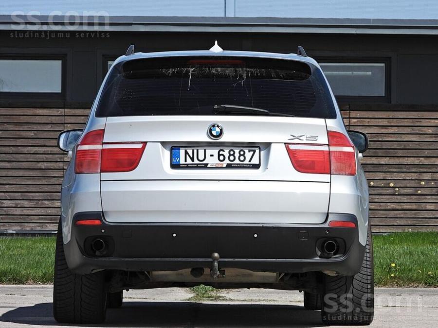 BMW X5 2007 Rīga, ar dzinēja tilpumu 3.00 L un nobraukumu 303 tūkst. km par 8990 €, foto 7 vietnē AUTOMOTO.COM.LV