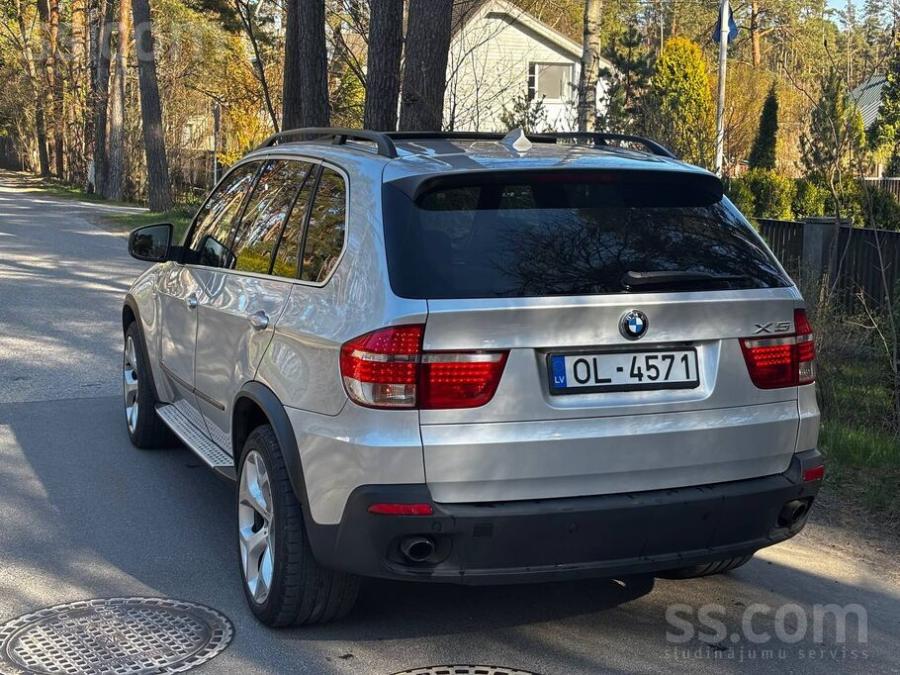BMW X5 2008 in Riga, with an engine capacity of 3.00 L and mileage of 350 thousand km for 7600 €, photo 5 on AUTOMOTO.COM.LV