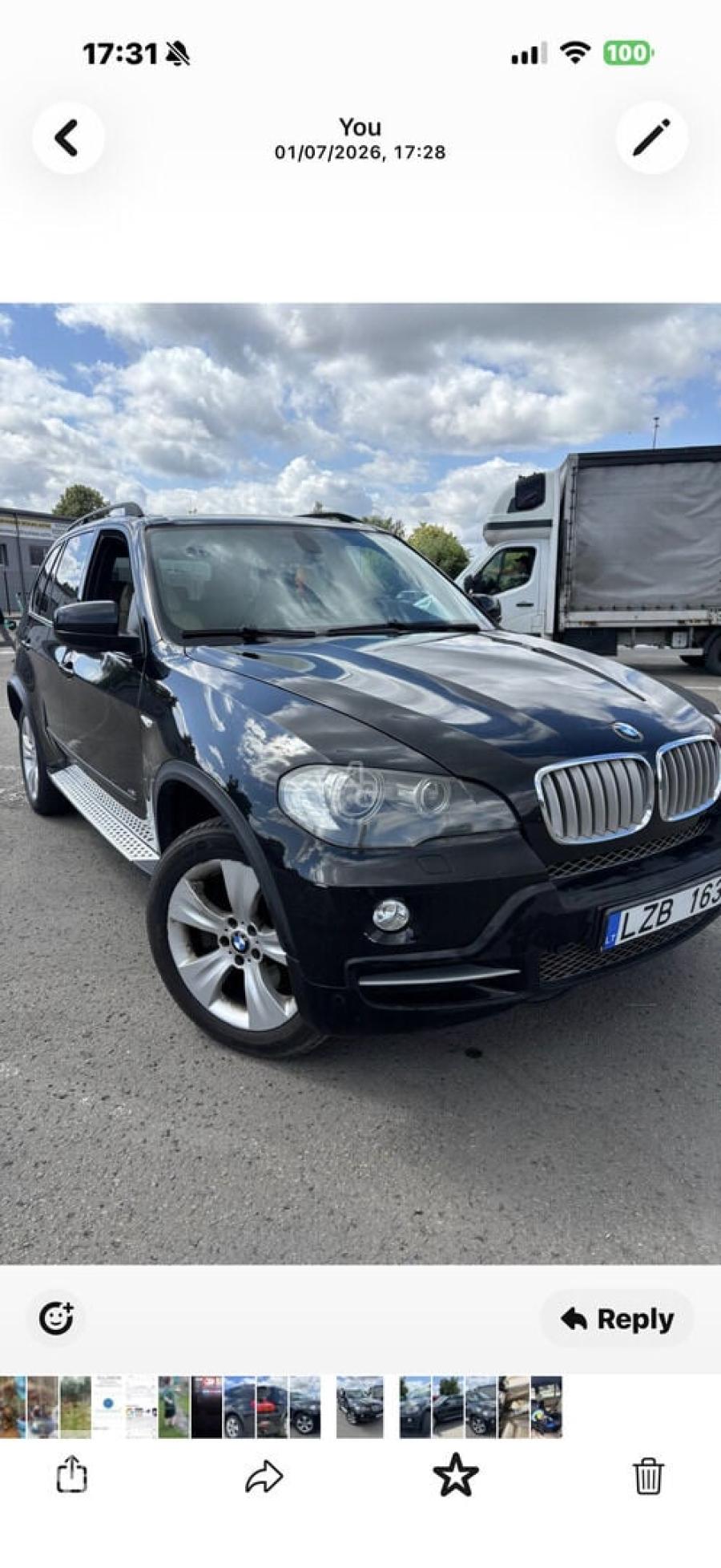 BMW X5 2008 Šauļi, ar dzinēja tilpumu 4.80 L un nobraukumu 198 tūkst. km par 7900 €, foto 5 vietnē AUTOMOTO.COM.LV
