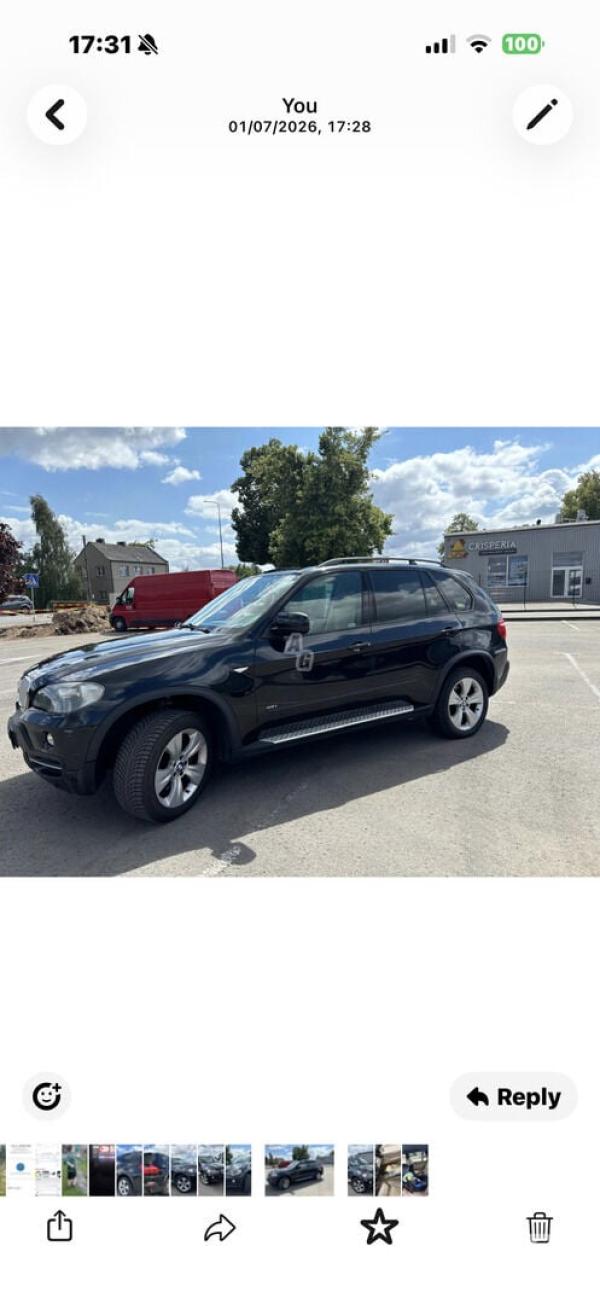 BMW X5 2008 Šauļi, ar dzinēja tilpumu 4.80 L un nobraukumu 198 tūkst. km par 7900 €, foto 6 vietnē AUTOMOTO.COM.LV