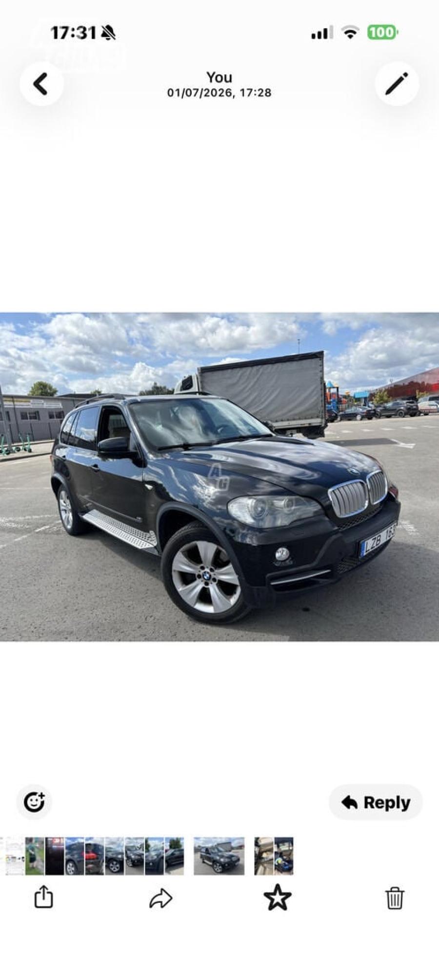 BMW X5 2008 Šauļi, ar dzinēja tilpumu 4.80 L un nobraukumu 198 tūkst. km par 7900 €, foto 8 vietnē AUTOMOTO.COM.LV